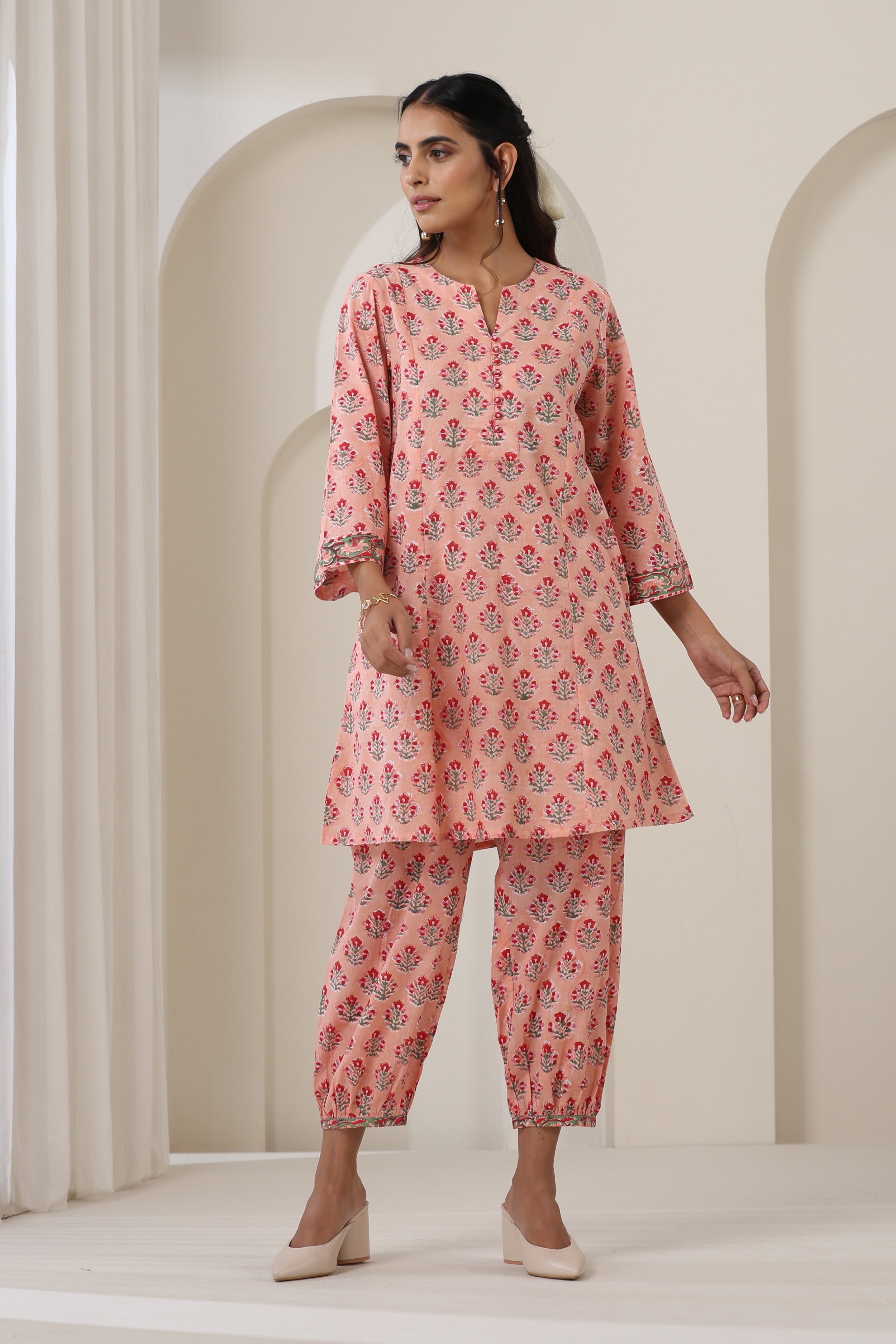 Murraya | Peach Blossom Co-ord Set